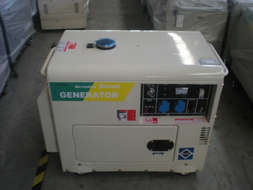 3KW Portable Diesel Generator Soundproof / Silent Type 110V - 240V
