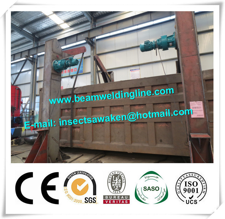 Chain Type Turning Machine Box Beam Production Line / Chain Overturn ...